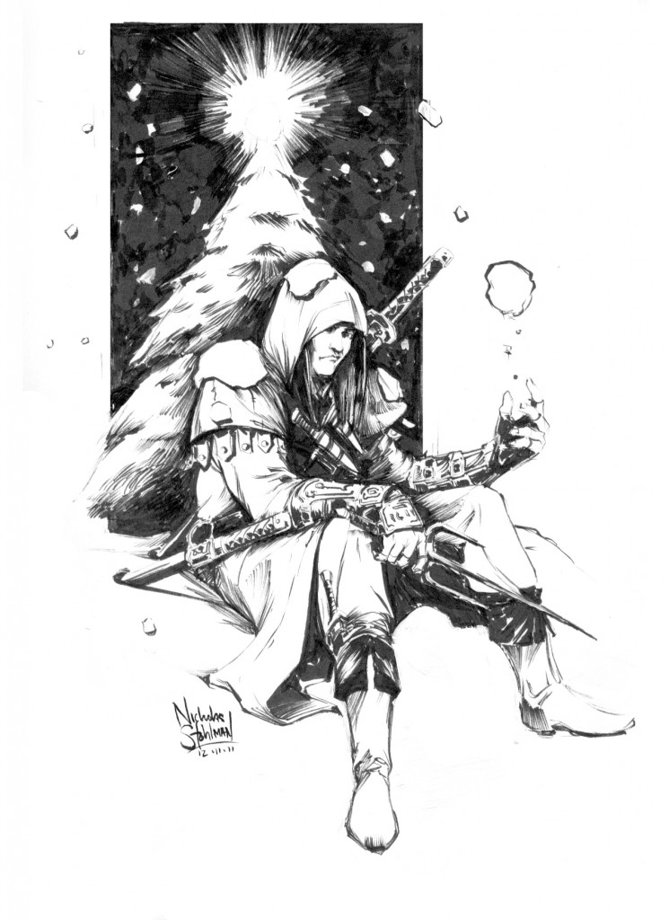 Amazing Night Angel Art - Brent Weeks