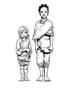 The Way of Shadows Graphic Novel Character Sketches - Brent Weeks