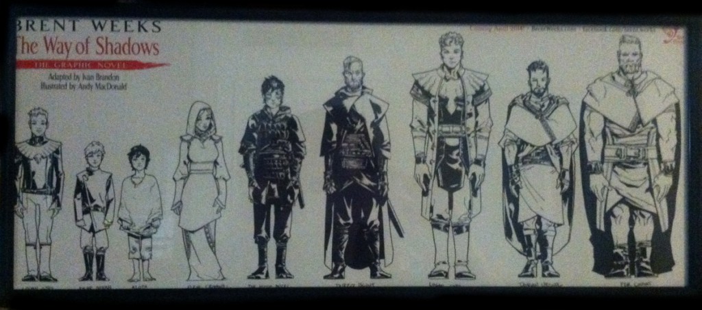 Way of Shadows Posters Giveaway: NYCC - Brent Weeks