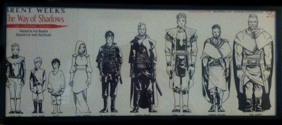 Way of Shadows Posters Giveaway: NYCC - Brent Weeks