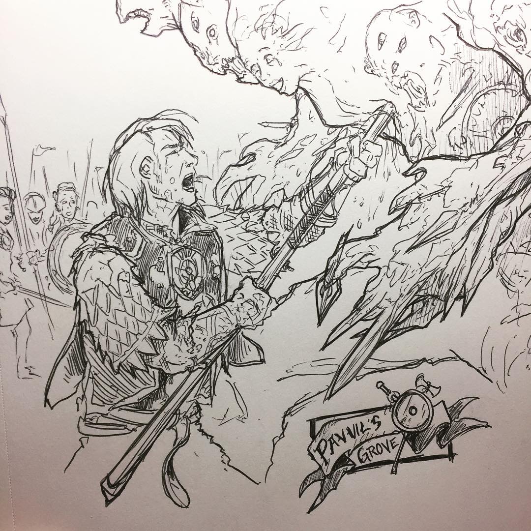 Fan Art Tuesday: @dllecky - Brent Weeks