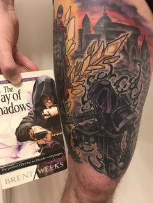 Fan Art Tuesday: Lightbringer vs. Night Angel Tattoo - Brent Weeks