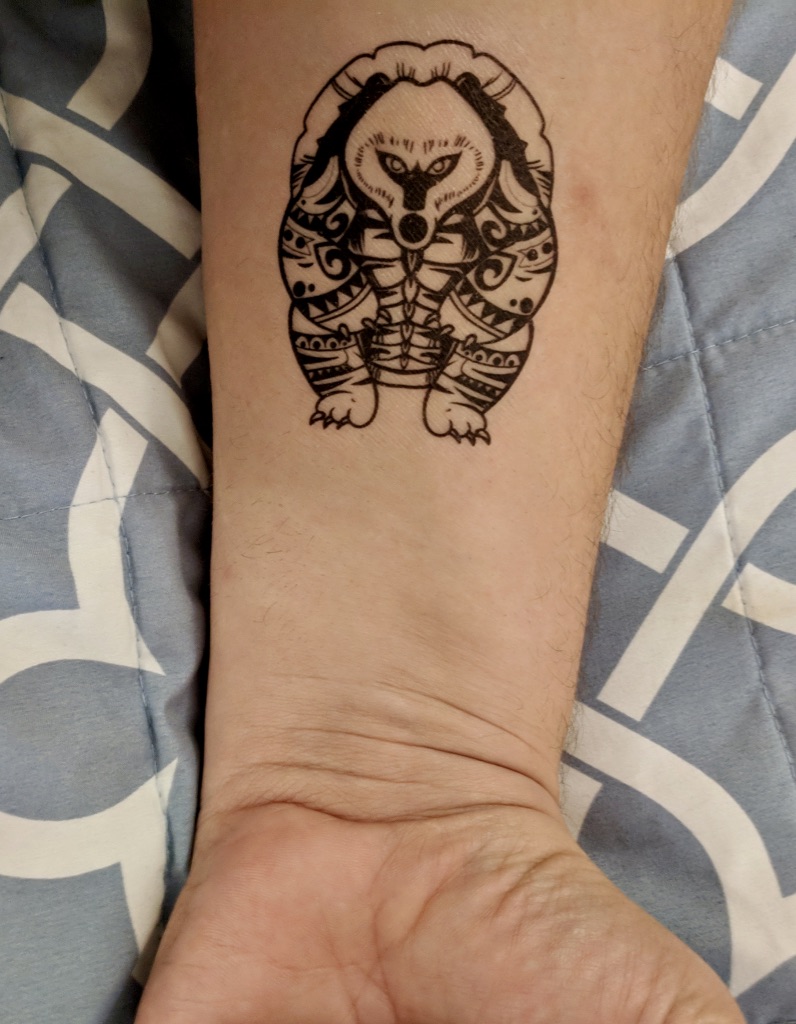 Fan Art Tuesday: A Turtle-Bear tattoo - Brent Weeks