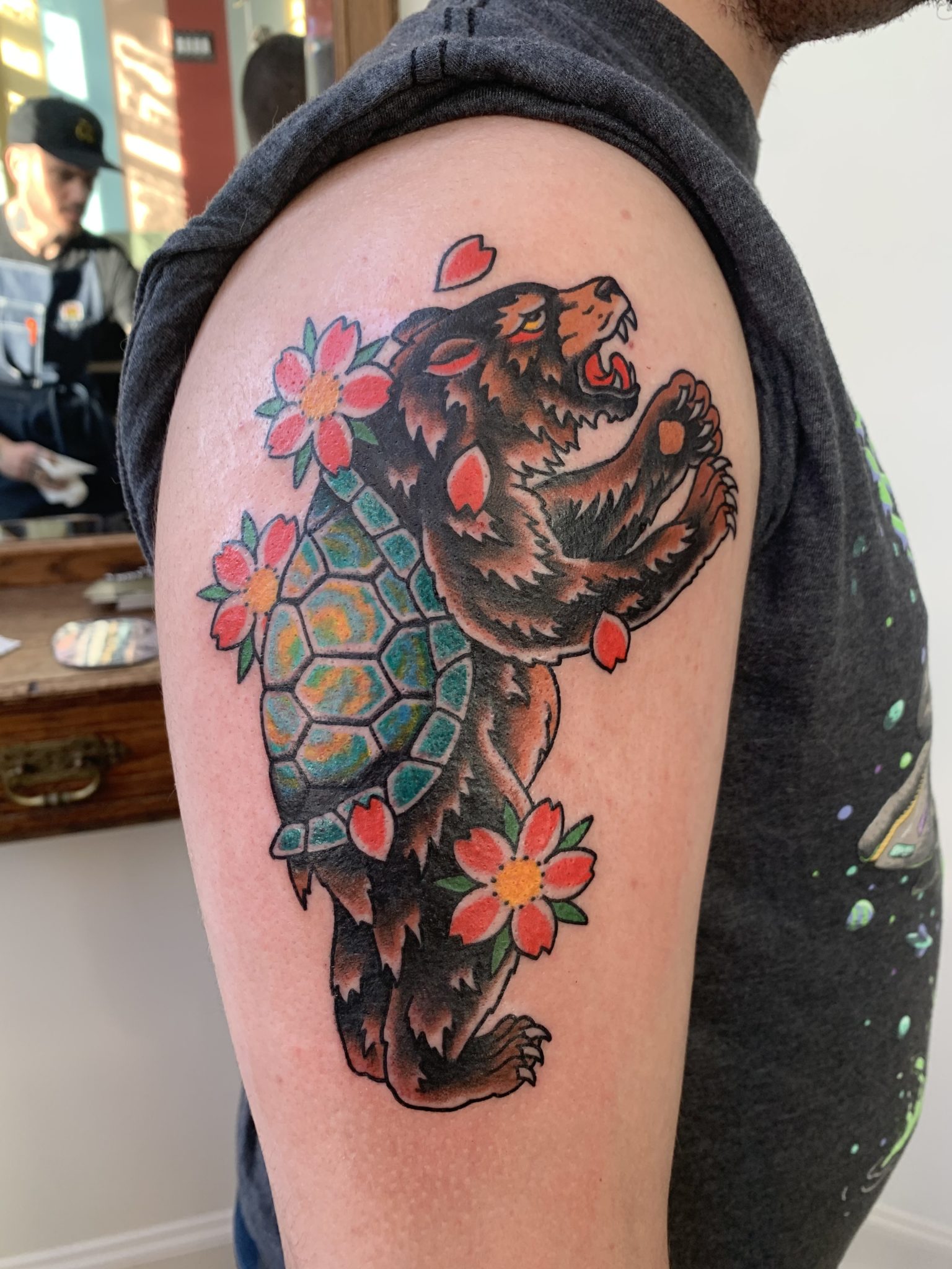 Fan Art Tuesday: A Turtle-Bear Tattoo - Brent Weeks