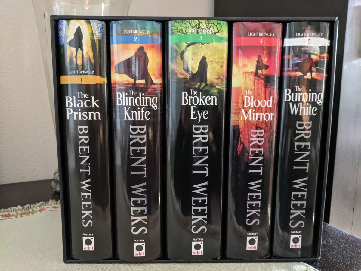 Fan Art Tuesday: A Stunning Lightbringer Bookcase - Brent Weeks
