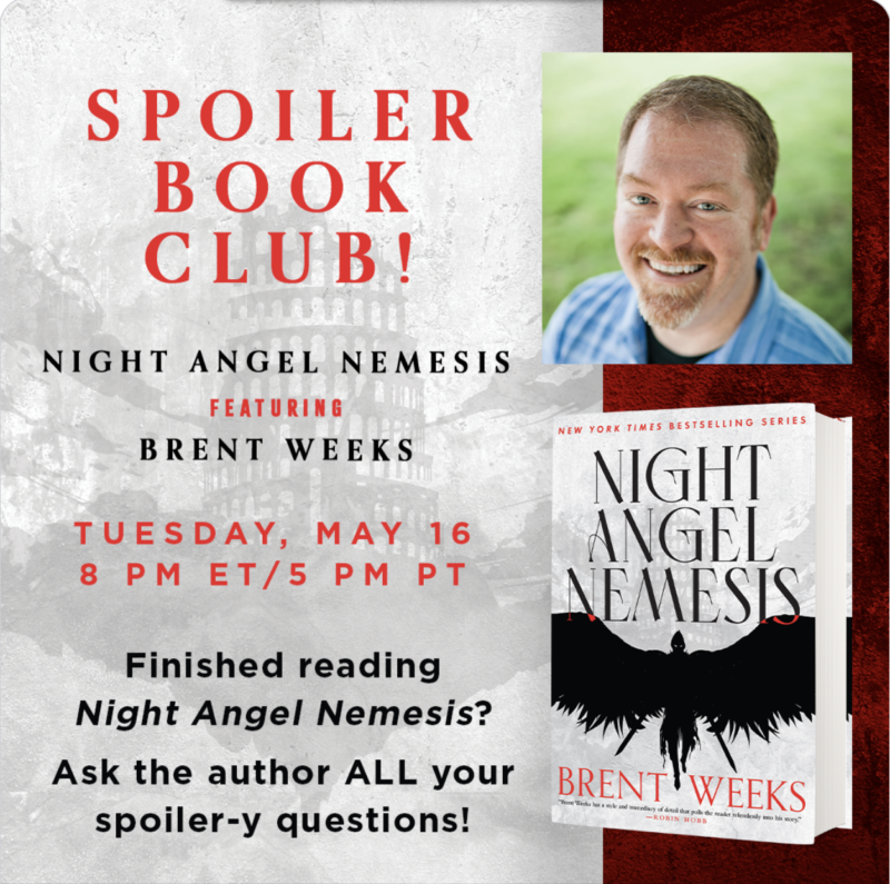 Spoiler Book Club on Crowdcast - Brent Weeks